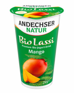 Bio-Lassi Mango 3,5% 250g - Andechser Feinschmecker